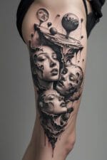 14 Stunning Blackwork Tattoos That Break All the Rules | Buzzerhub